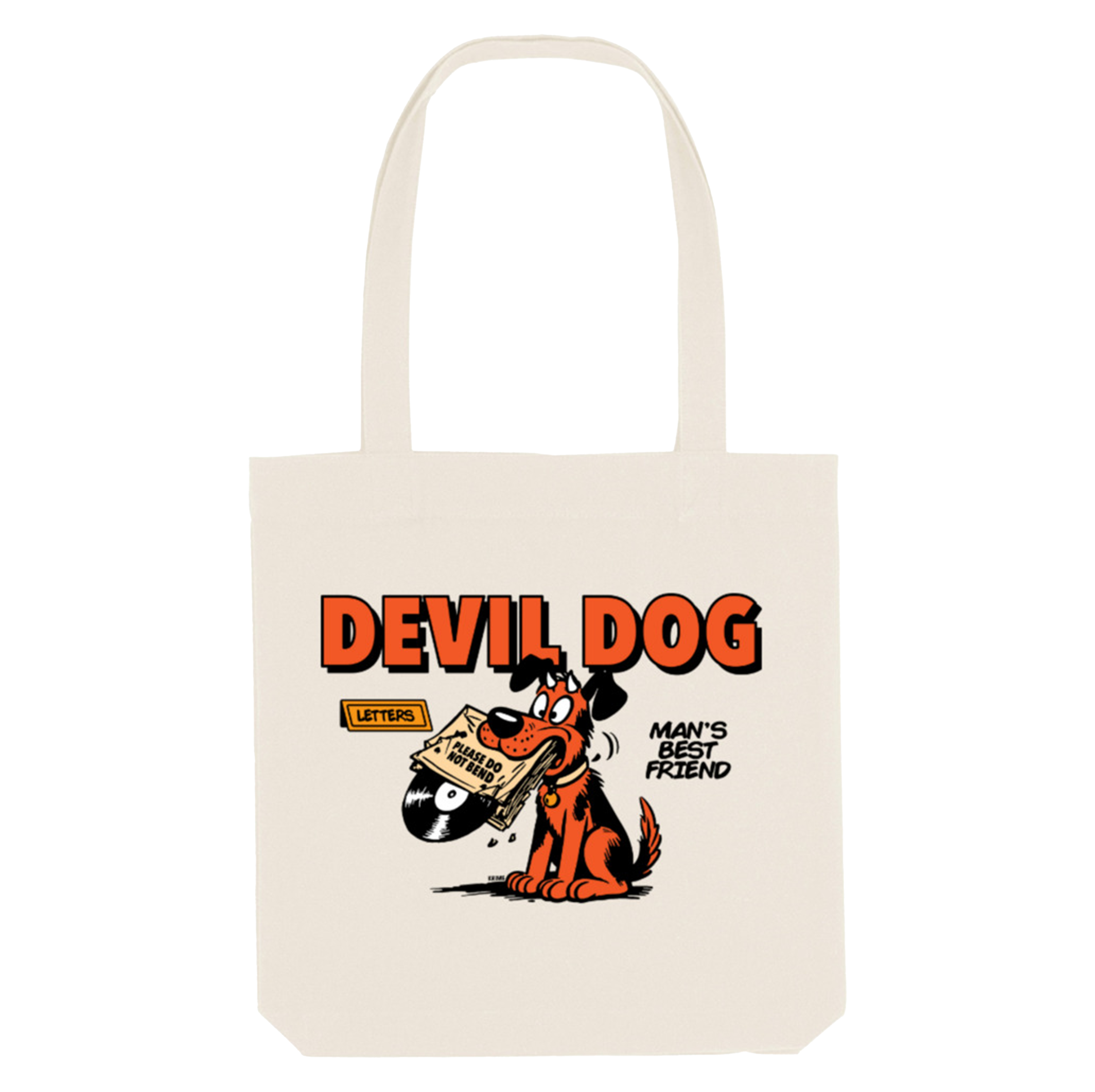 Man's Best Friend Tote • Devil Dog Distro