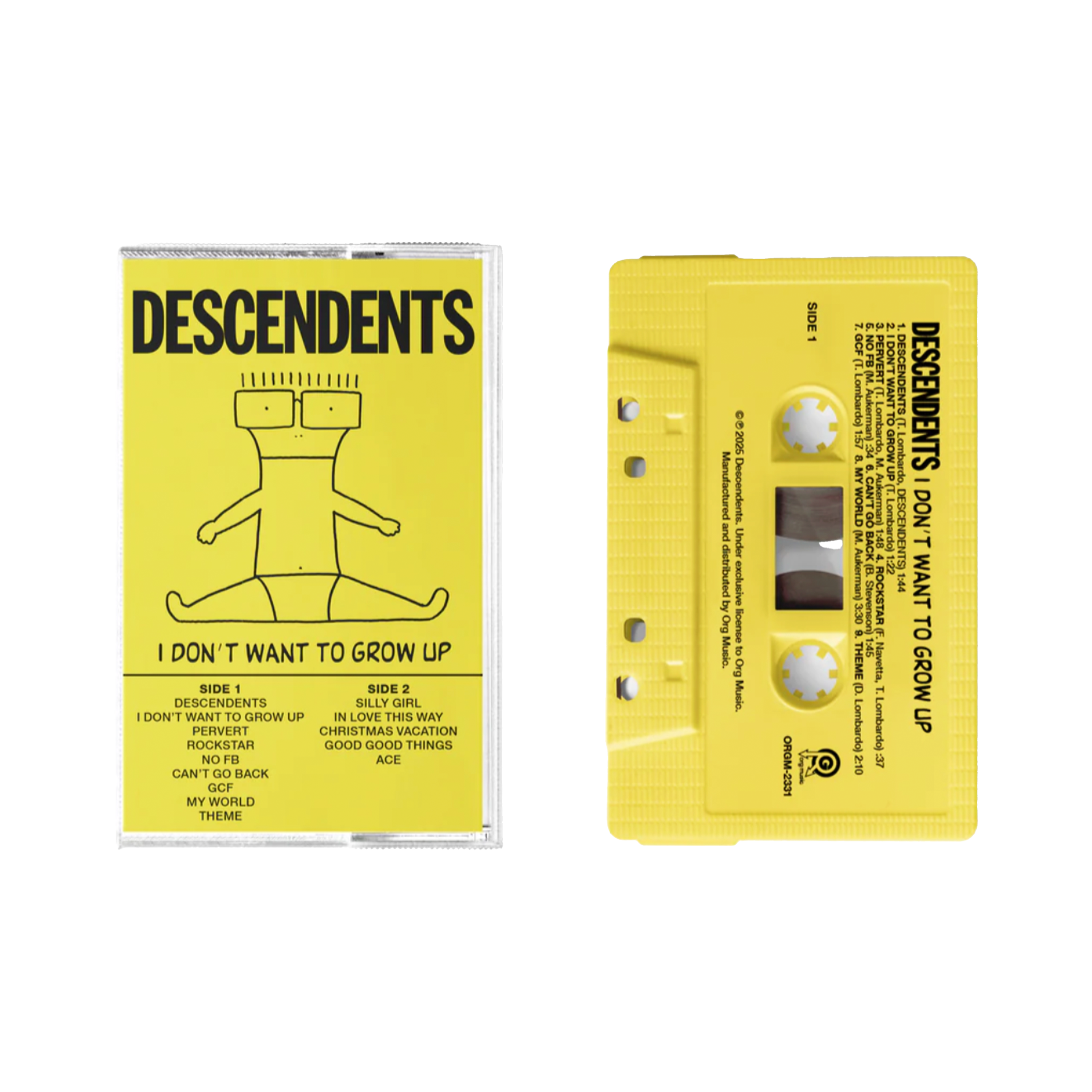Descendents "I Don't Want To Grow Up" CS • Devil Dog Distro