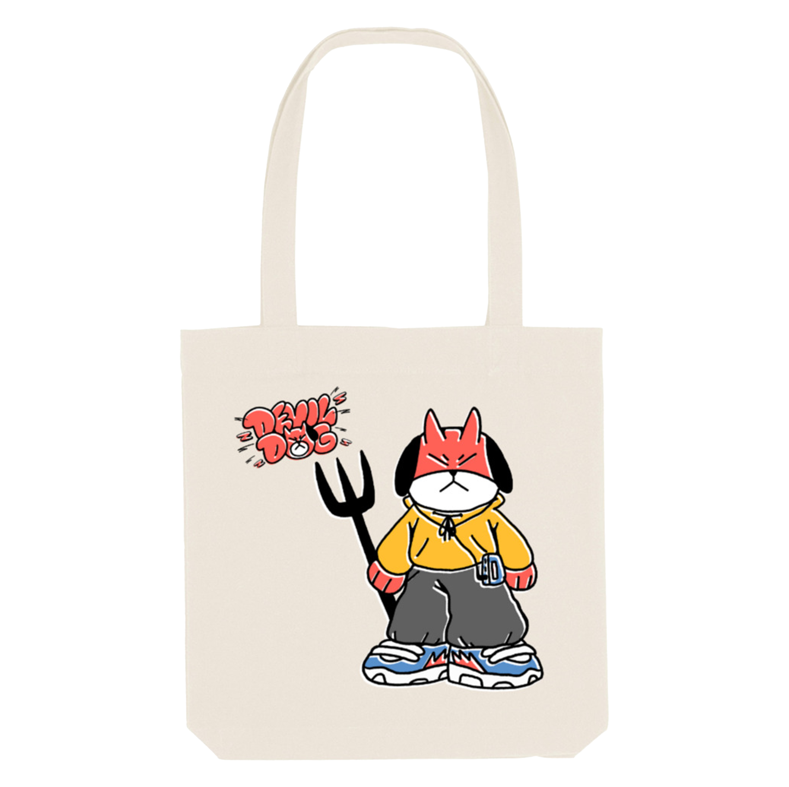 "Devil Dog Walkman" Tote • Devil Dog Distro