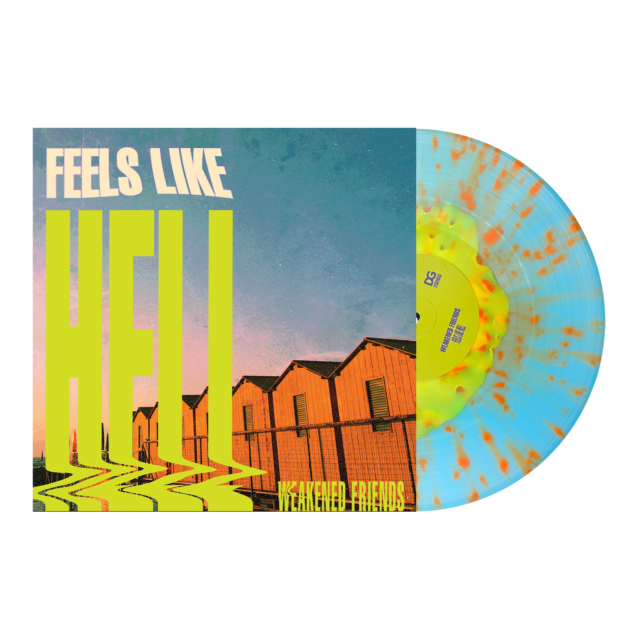 Weakened Friends "Feels Like Hell" LP • Devil Dog Distro