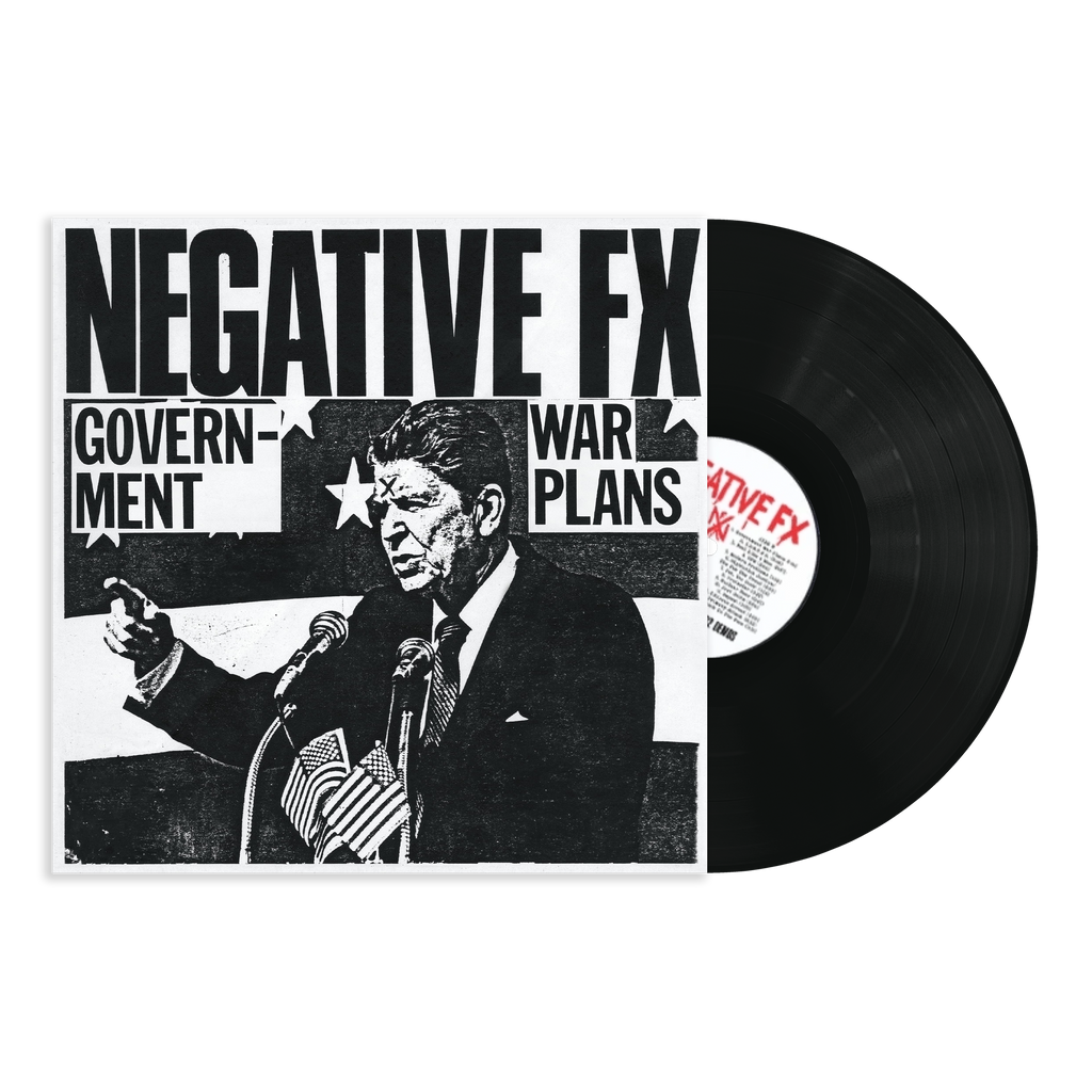 Negative FX 'Government War Plans - 1982 Demos' LP • Devil Dog Distro