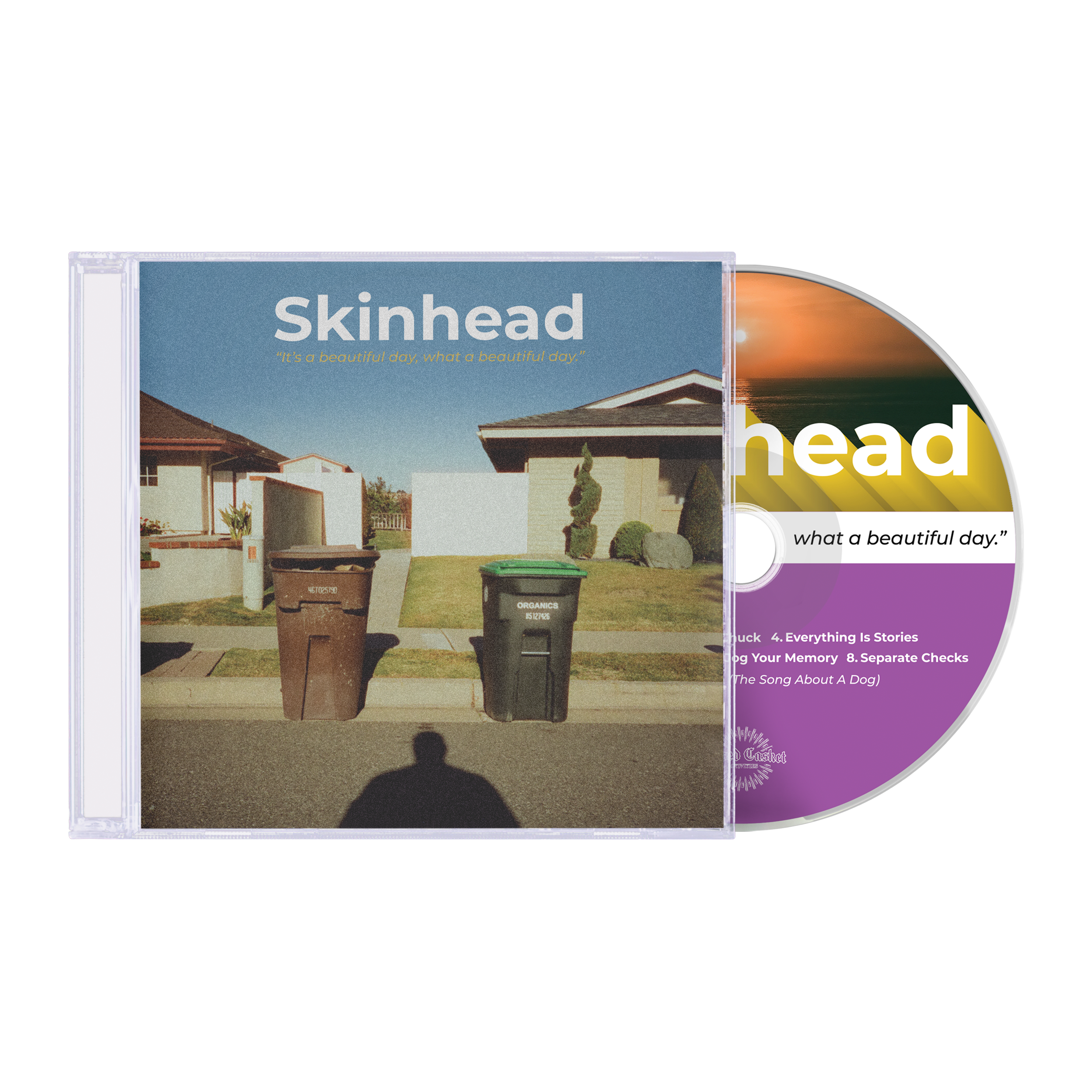 Skinhead "It's a Beautiful Day, What a Beautiful Day" CD • Devil Dog Distro